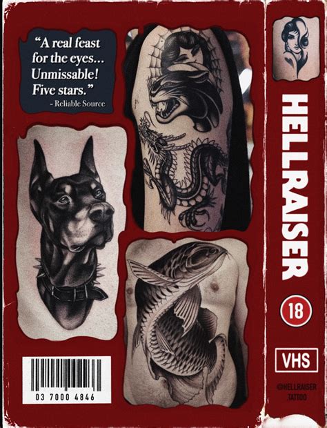 Hellraiser Tattoo Melbourne Vic