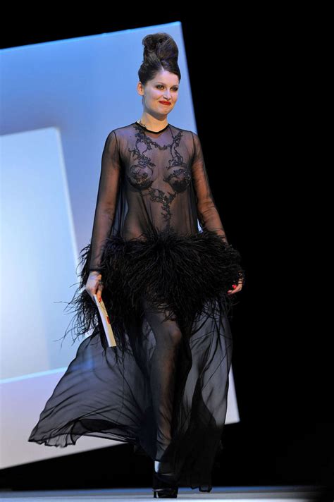 Laetitia Casta Showing Her Nice Tits And Panties In See Thru Dress Paparazzi Pic Porn Pictures