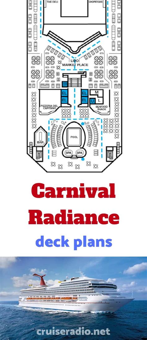 Radiance Deck Plans Cruise Radio Daily Updates On The Cruise Industry