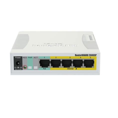 Buy Mikrotik RB260GSP 5 Gigabit Ethernet Ports Switch In Tanzania
