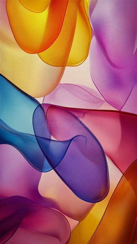 Vibrant Abstract Art With Swirling Colors And Patterns Creating A Dynamic Visual Effect Stock
