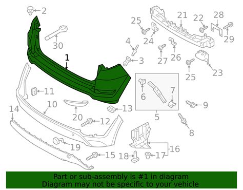 2016 2018 Hyundai Tucson Bumper Cover 86640 D3000 Quirkparts