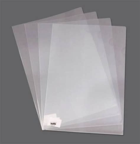 Plastic L Shape Folder Size A4 At ₹ 4 Piece In Kolkata Id 2856395125833