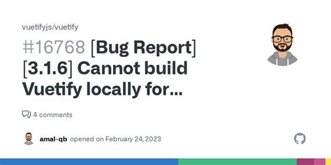 Bug Report Cannot Build Vuetify Locally For Contributing Issue Vuetifyjs