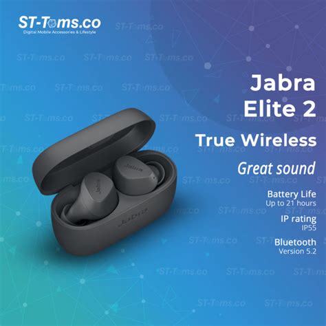 Jabra Elite True Wireless Bluetooth Earbuds Lazada Indonesia