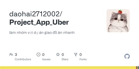 GitHub daohai Project App Uber làm nhóm với dự án giao đồ ăn nhanh
