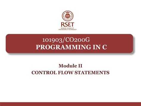 Module 2conditional Statementspptx