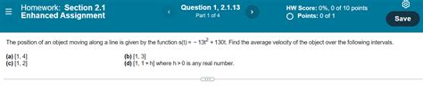 Solved Homework Section 2 1 Question 1 2 1 13 Part 1 Of 4