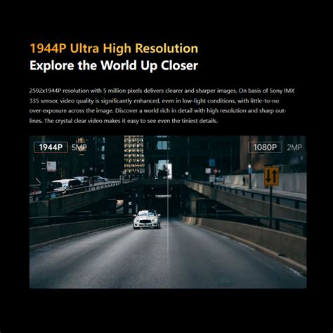 Ddpai Z40 Dual Gps Sigmastar 8629q Processor Sony Imx 335 Video Sensor Support Up To 128gb