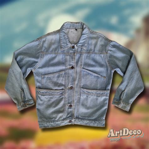 Pockets Denim Jacket Womens Fashion Coats Jackets And Outerwear On