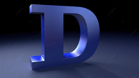 이 이미지는 밝은 파란색 빛에서 문자 D의 유형을 보여줍니다 약어 Eu의 3d 일러스트 고화질 사진 사진 배경 일러스트 및 사진 무료 다운로드 Pngtree