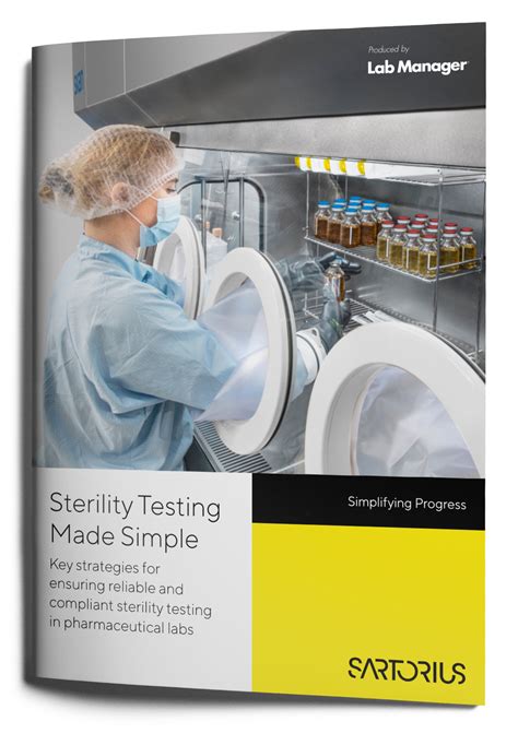 Sterility Testing Made Simple Lab Manager