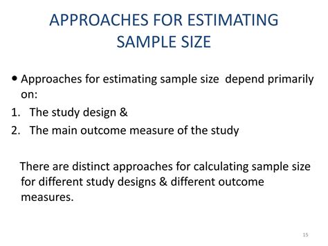 Sample Size Calculation PPTX