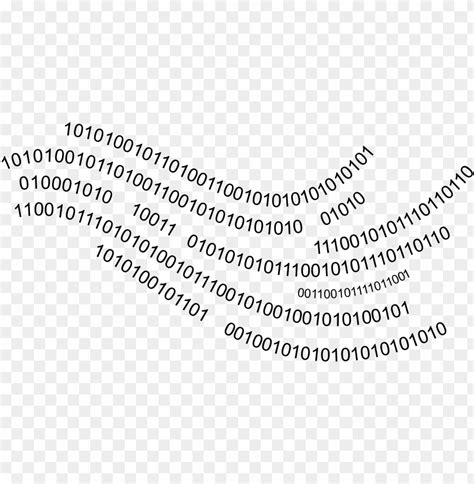 This Free Icons Png Design Of Binary Code Wave Png Image With