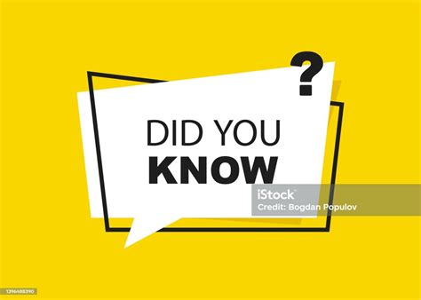 배너 디자인을 알고 계셨습니까 메시지 음성 거품과 물음표가 있는 디자인 템플릿입니다 재미에 대한 스톡 벡터 아트 및 기타 이미지 재미 전기사포 아이콘 Istock