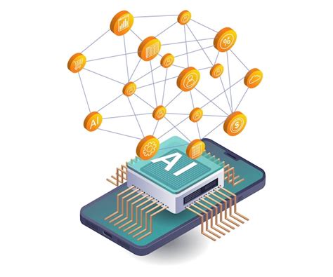 Premium Vector Developing Business Networks With Ai Smartphone Apps