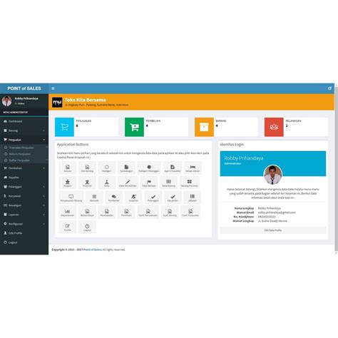 Jual Manggaleh Point Of Sales Dengan Codeigniter 3x Dan Database