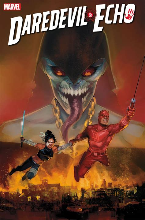 Daredevil And Echo 3 Rod Reis Cover Fresh Comics