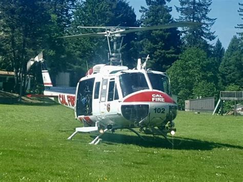 Cal Fire Copter 102 Uh 1h Helicopter