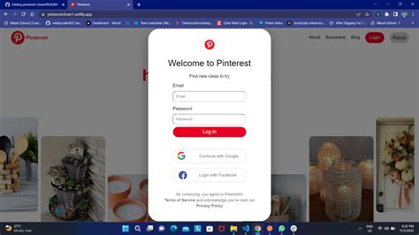 Github Venkycoder422pinterest Clone The Pinterest Shares All The Postpins User Can Post