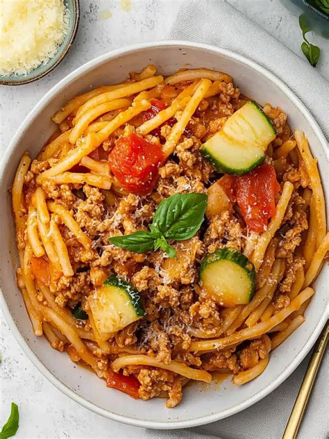 Savory Ground Pork Pasta Quick 30 Minute Dinner Delight Recipe By Julia