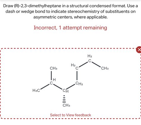 Solved Draw R 2 3 Dimethylheptane In A Structural