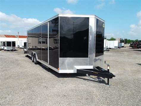 New 2025 Covered Wagon Trailers 85x24 Cargo Enclosed Trailer