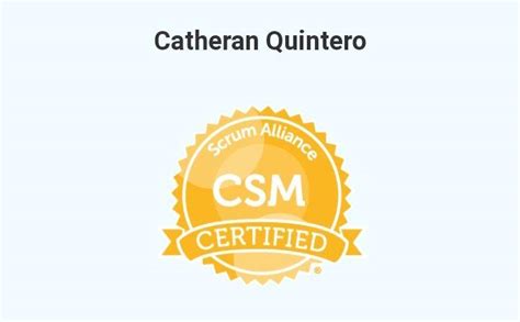 D Catheran Quintero M Ed Csm On Linkedin Goal Csm Cspo Support Gratitude