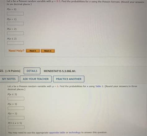 Solved Let X Be A Poisson Random Variable With U Find Chegg