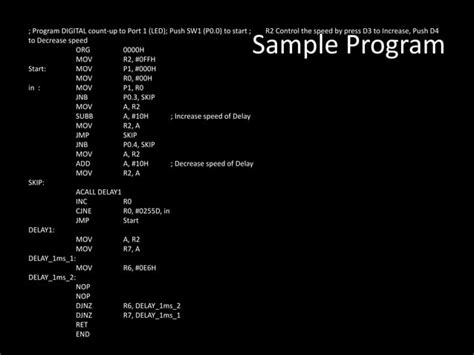 Microprocessor Week 8 Subroutine Ppt