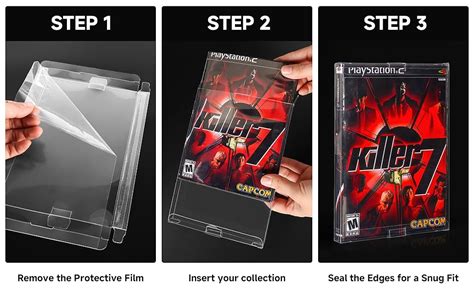 Yoyobubu 15 Pack Vhs Tape Protector Case Sturdy