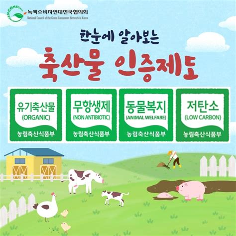 녹색소비자연대전국협의회 축산업2 한눈에 알아보는 축산물인증제도 1 유기축산물 2 Facebook