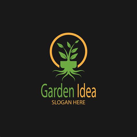 Nature Garden Idea Smart Idea Garden 46033922 Vector Art At Vecteezy