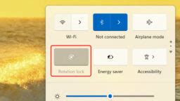 How To Fix Rotation Lock Bug On Surface Tablet And 2 In 1 Laptop SurfaceTip