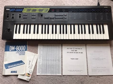 Matrixsynth Korg Dw 8000 Digital Waveform Synthesizer Angel City