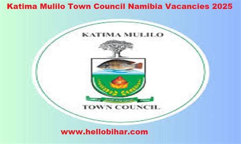 Katima Mulilo Town Council Namibia Vacancies 2026 Apply For 02 Active