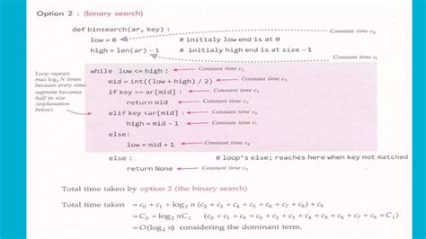 Python Algorithm Efficency Ppt