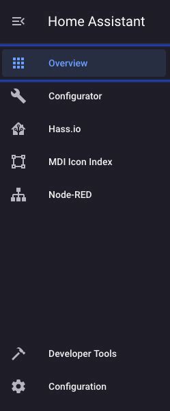 Removing Gaps In Sidebar R Homeassistant