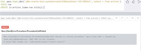 Neo4j Jdbc Error · Issue 1061 · Neo4j Contribneo4j Apoc Procedures · Github