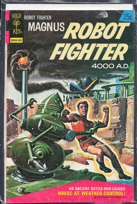 Magnus Robot Fighter 36 1974 Magnus Robot Fighter Comic Books Bronze Age Gold Key