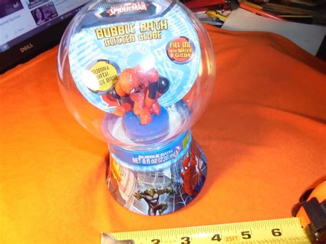 Amazing Spider Man Bubble Bath Glitter Globe 1500 Obo