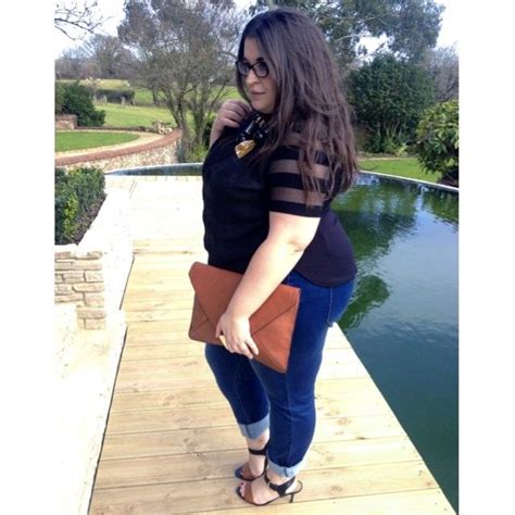 Danielle Vanier How To Wear Sheer Sleeves Top Plus Size Fashion