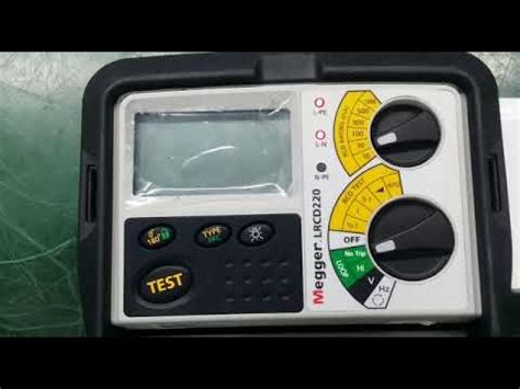 Megger LRCD Repair And Calibration By Dynamics Circuit S Pte Ltd YouTube