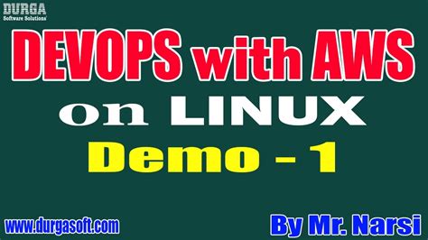 Devops With Aws On Linux Tutorials Demo 1 By Mr Narsi On 16 08 2022 815am Ist Youtube