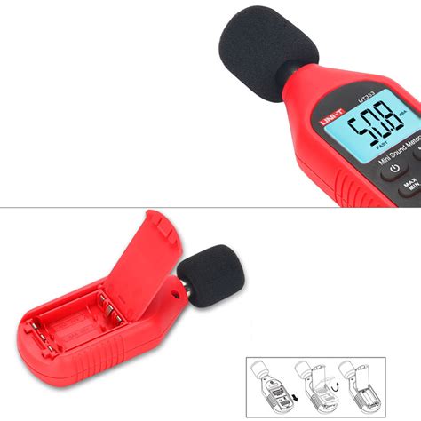 UNI T Sound Level Meter Mini LCD Display Digital Sound Level Meter Noise Measuring Instrument