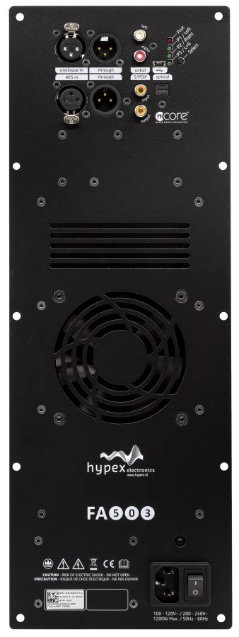 Hypex Fusionamp Fa503 Rumoh Caps Coils And Speakers