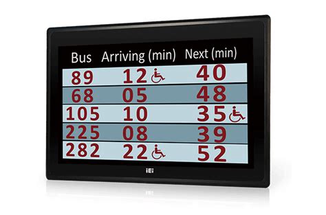 EBus Solution Industrial Panel PC