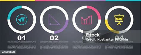 선 X 글리프의 제곱근 삼각형 수학 그래프 일정 차트 다이어그램 및 칠판을 설정합니다 비즈니스 인포그래픽 템플릿입니다 벡터 0명에 대한 스톡 벡터 아트 및 기타 이미지