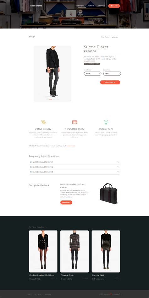 Paper Kit 2 Pro Angular By Creative Tim