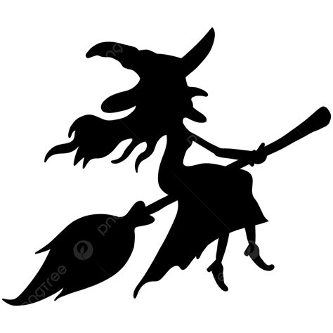 그림자 마녀 마녀 파리 할로윈데이 마녀 Png 일러스트 및 Psd 이미지 무료 다운로드 Pngtree